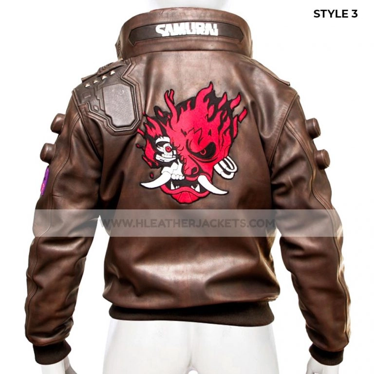 Cyberpunk 2077 Jacket - Cyberpunk V Samurai Bomber Jacket