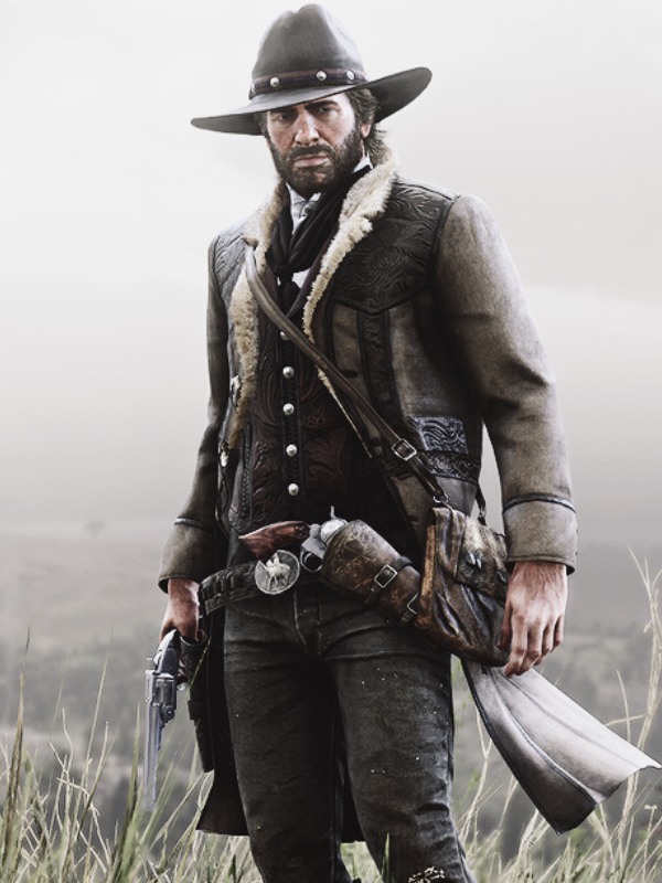 Red Dead Redemption 2 Montana Coat | Leather Shearling