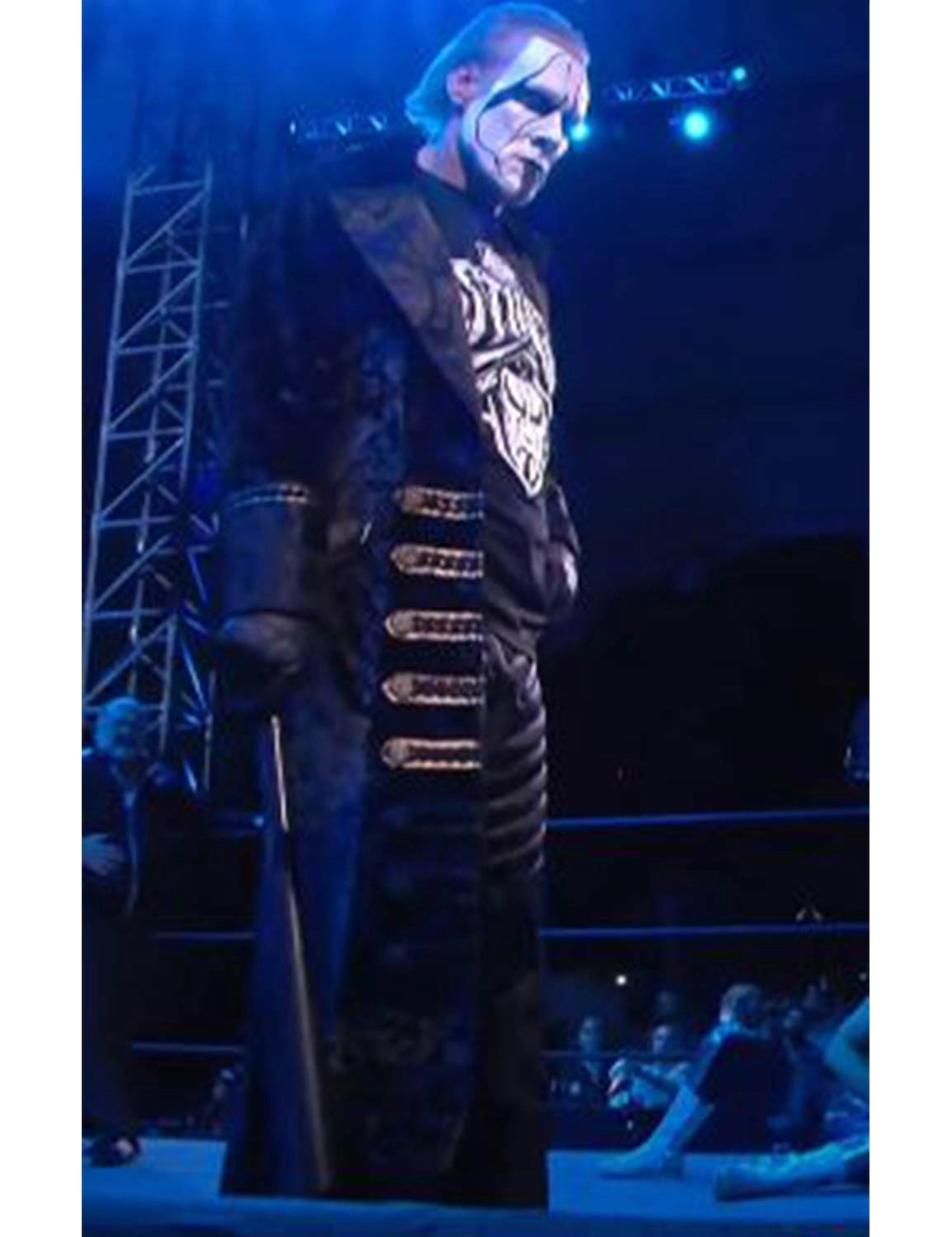 AEW Sting Coat | AEW Sting Wrestler Coat - Hollywood Leather Jackets