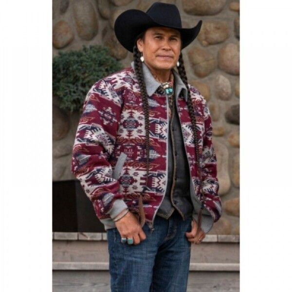 Shop Yellowstone Season 4 Moses Brings Plenty Jacket