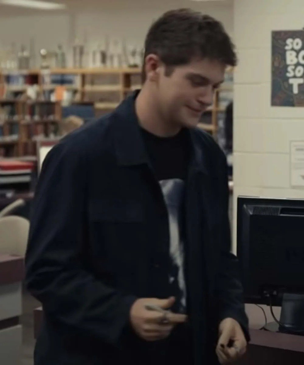 Dear Evan Hansen Connor Murphy Black Cotton Jacket