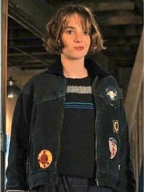 Robin Buckley S04 Jacket | Stranger Things Maya Hawke Fur Collar Jacket