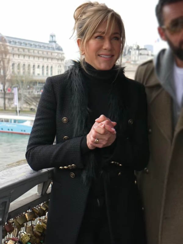 Murder Mystery 2 Jennifer Aniston Black Coat
