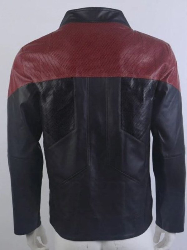 Star Trek Picard Season 3 Captain Riker Leather Jacket