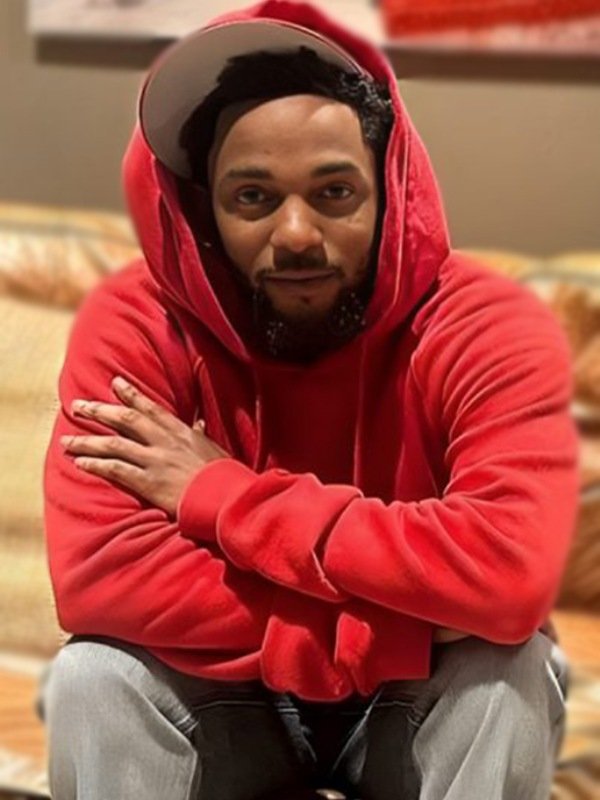 Kendrick Lamar Red Hoodie | Pop Out Concert Hoodie