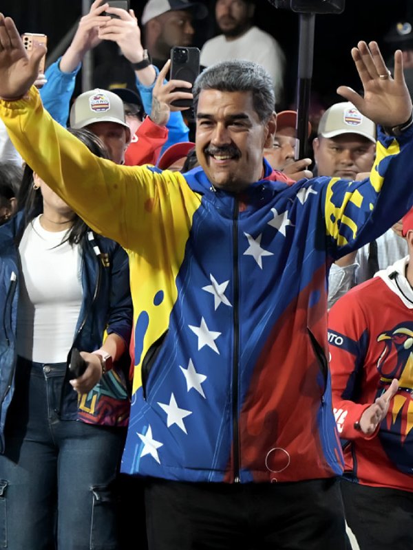 Venezuela Nicolas Maduro Jacket - Hollywood Leather Jackets