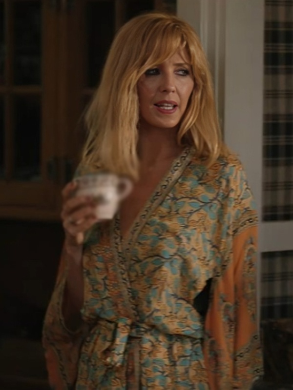 Yellowstone S05 Beth Dutton Floral Robe - Hollywood Leather Jackets