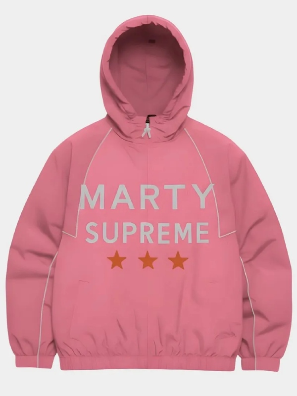 Marty Supreme Pink Jacket | Timothée Pink Marty Supreme Jacket