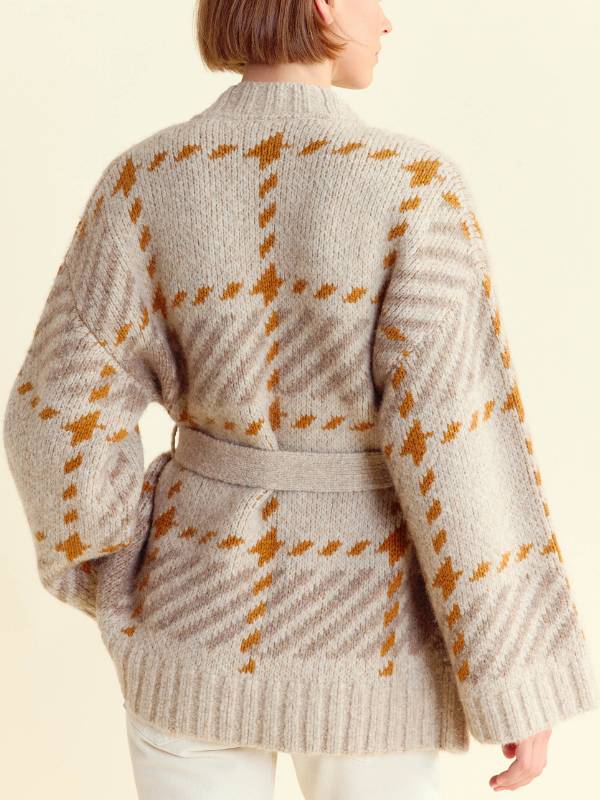 Fixer Upper Colorado Mountain House S1 Joanna Gaines Plaid Cardigan