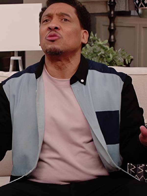 The Ms Pat Show S5 Color Blocked Shirt - Hollywood Leather Jackets