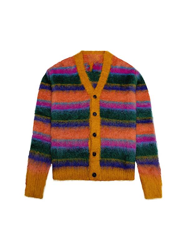 The Traitors US S4 Ron Funches Multicolor Striped Cardigan